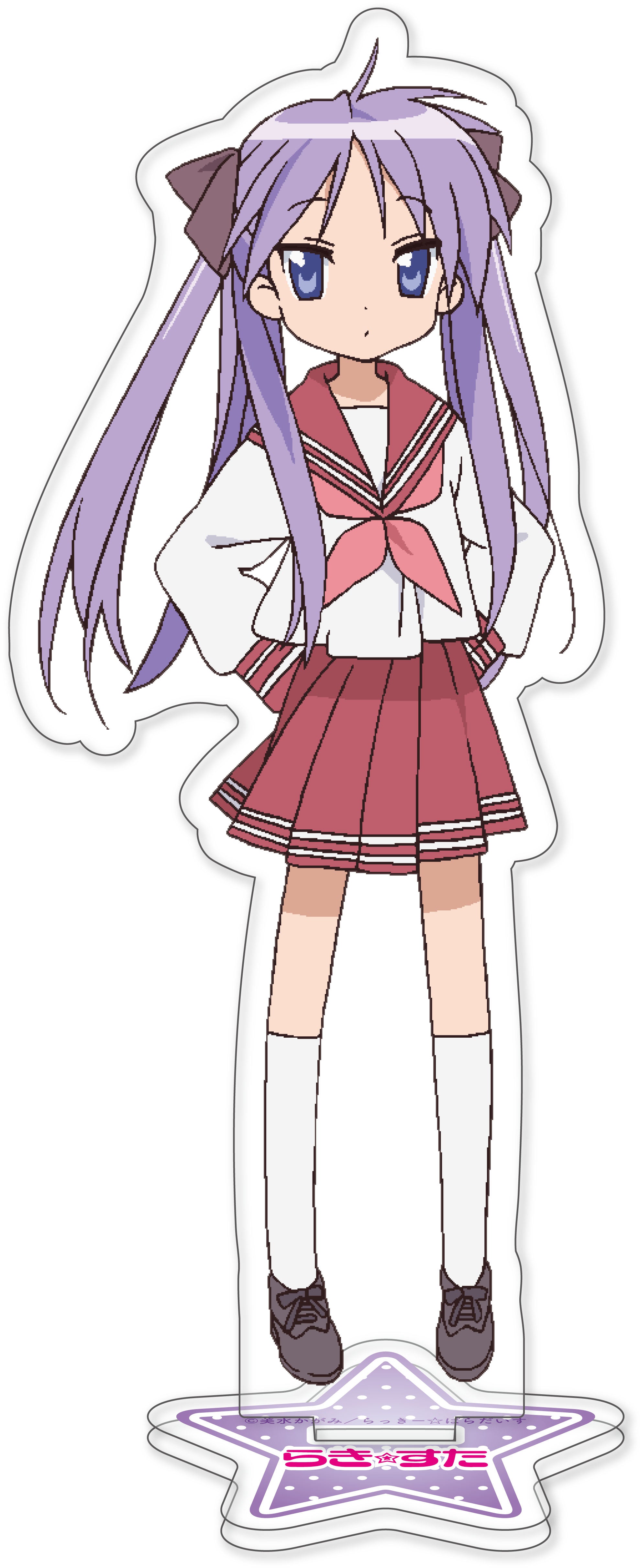 LUCKY STAR - KAGAMI HIIRAGI STANDING PICTURE ACRYLIC STAND – Anime Pop
