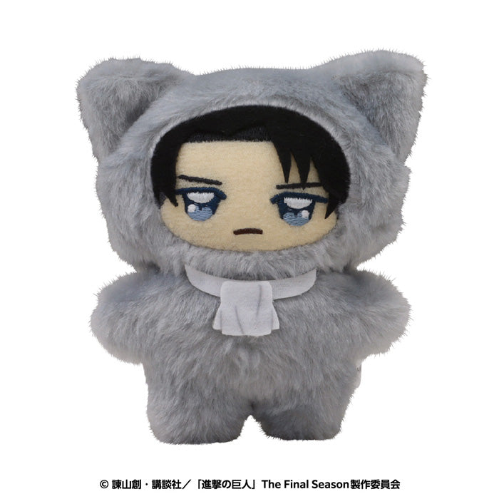 ATTACK ON TITAN - LEVI ACKERMAN CHIMIKEMO MASCOT PLUSH – Anime Pop
