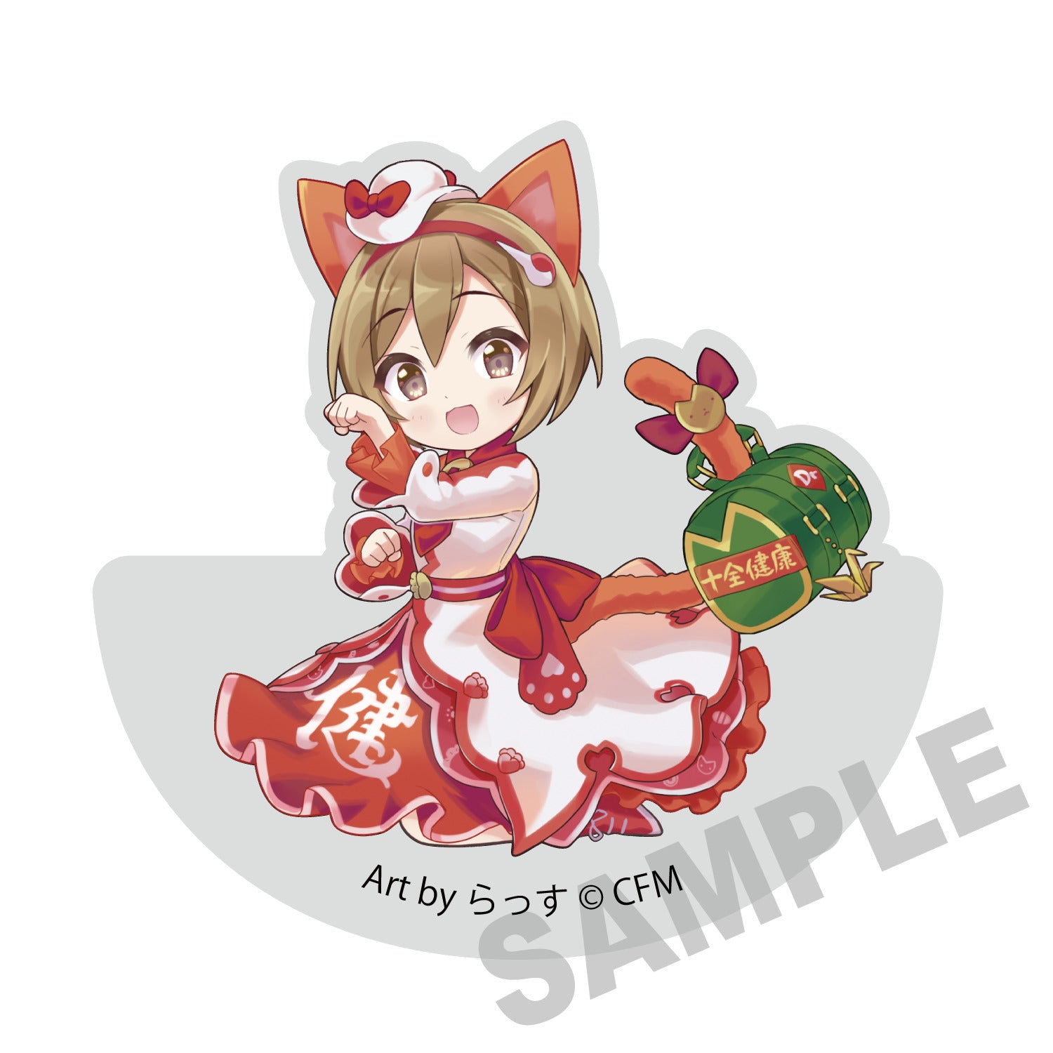 HATSUNE MIKU X MANEKI-NEKO YURAYURA MEIKO ART BY RASSU ACRYLIC BLOCK ...