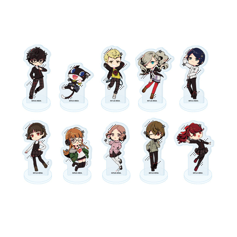 PERSONA 5 ROYAL - 03 POP ART ILLUSTRATION ACRYLIC PETIT STAND BLIND BO ...