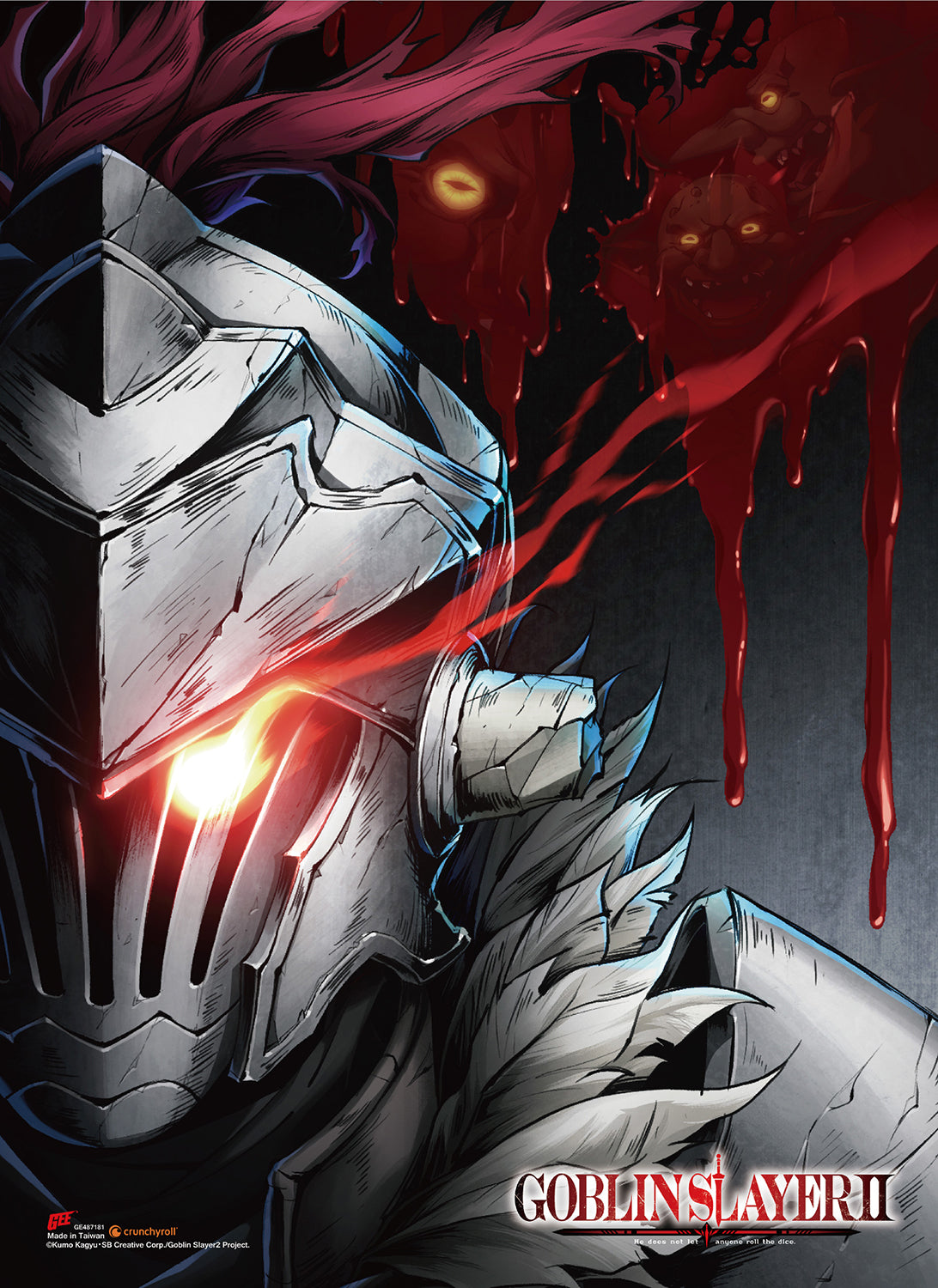 GOBLIN SLAYER SEASON 2 - GOBLIN SLAYER TEASER VISUAL WALL SCROLL ...