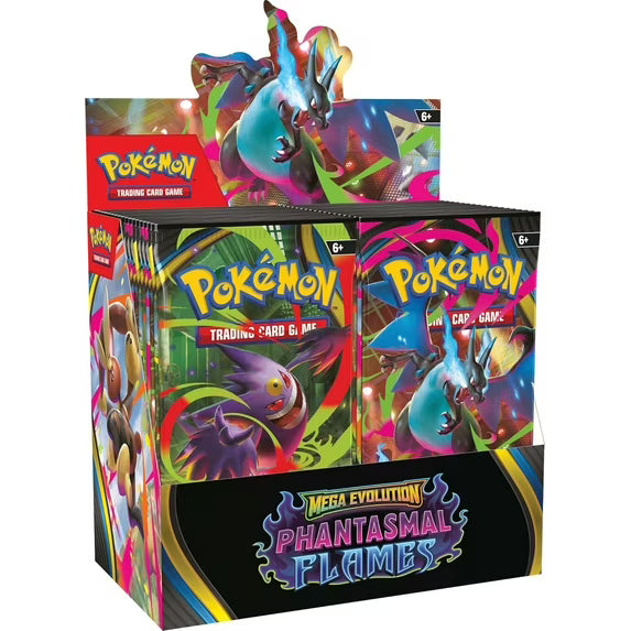 POKEMON TCG - MEGA EVOLUTION: PHANTASMAL FLAMES BOOSTER PACK – Anime Pop