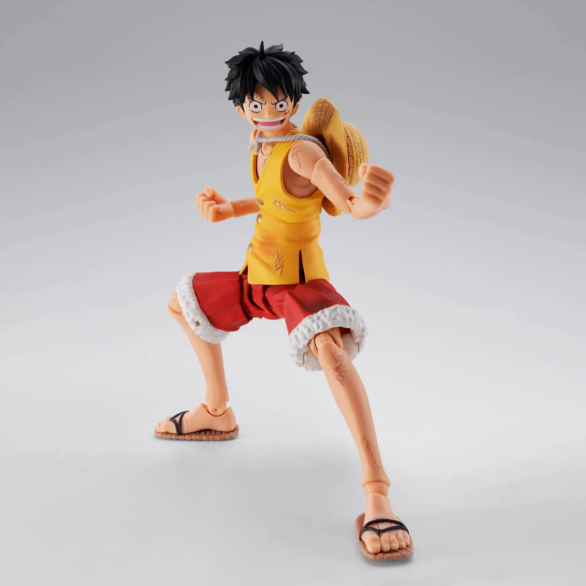 ONE PIECE - MONKEY D. LUFFY "SUMMIT WAR OF MARINEFORD" TAMASHII NATION ...